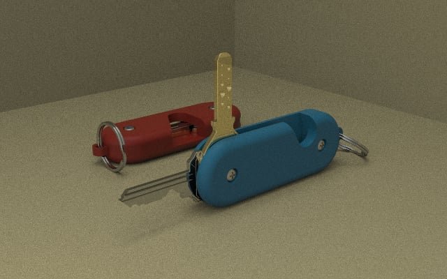 Key Holder 3D Printer Model Download Free STL File - 3axis.co