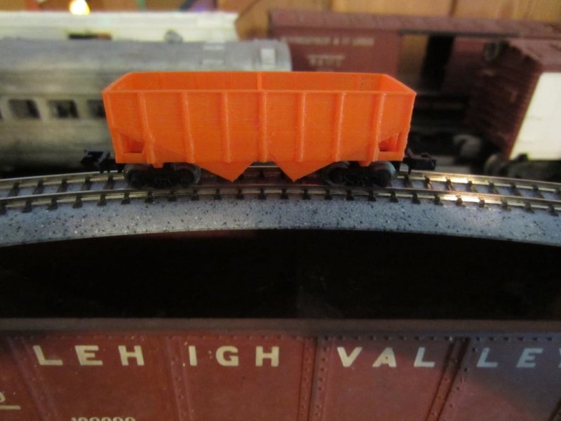 N Scale 55 Ton Hopper Car 3D Printer Model Download Free STL File ...