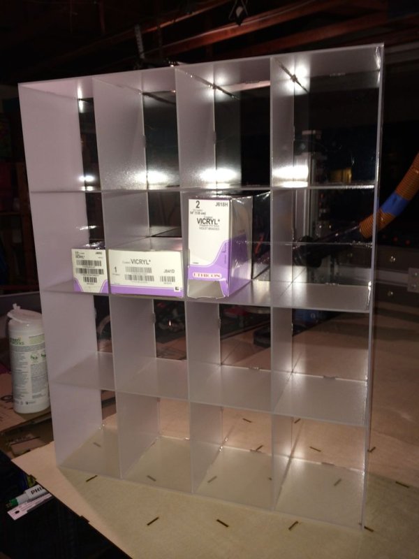 Laser Cut Suture Storage Racks DXF File Free Download - 3axis.co