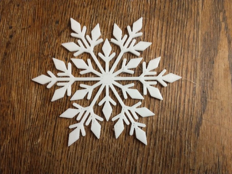 Laser Cut Snowflake Wall Art Free Vector Download - 3axis.co