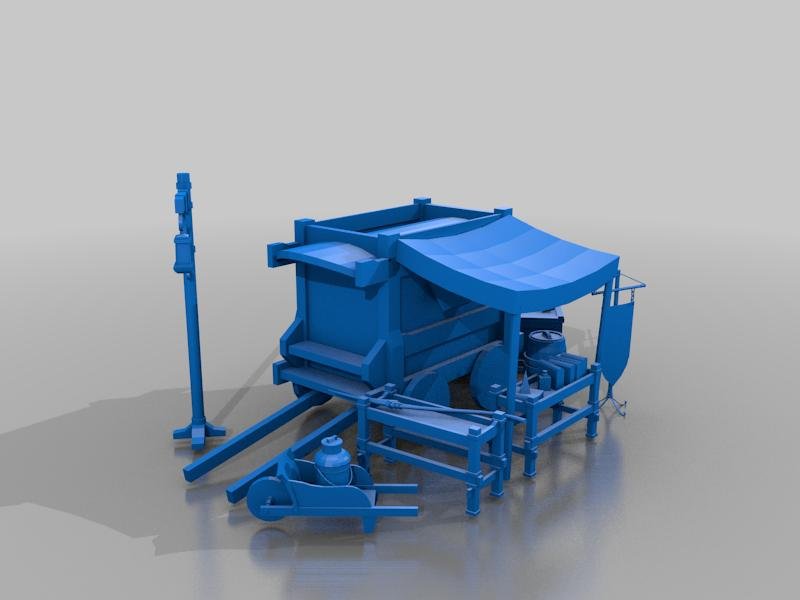 Street Merchant – Dnd – Terrain 3D Printer Model Download Free STL File ...