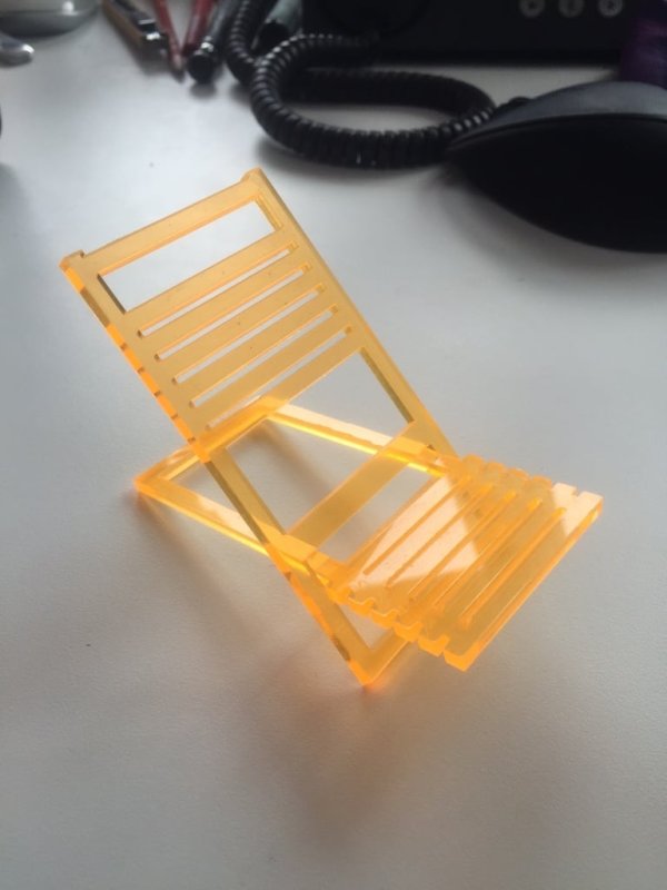 Deck Chair 3D Printer Model Download Free STL File - 3axis.co