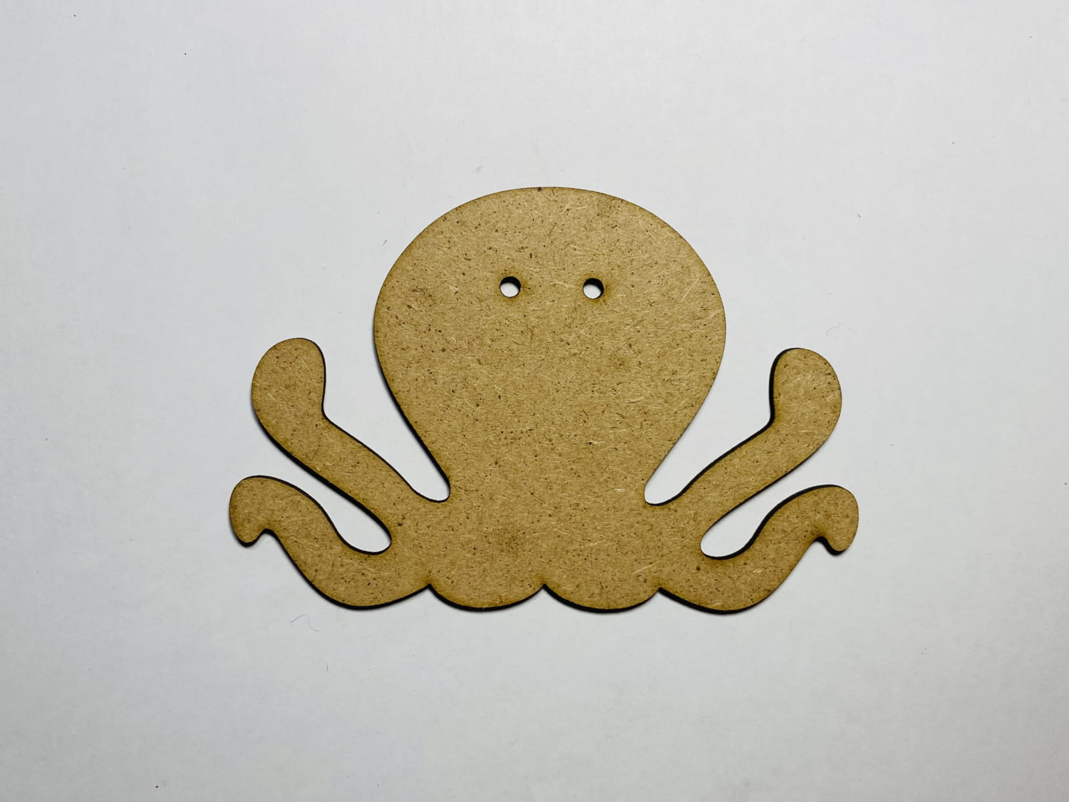 Laser Cut Wood Octopus Cutout Octopus Shape Unfinished SVG DXF CDR AI ...