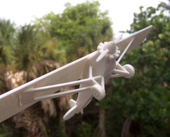 Spirit Of St. Louis 3D Printer Model Download Free STL File - 3axis.co