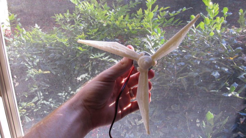 Mini – Wind Turbine 3D Printer Model Download Free STL File - 3axis.co