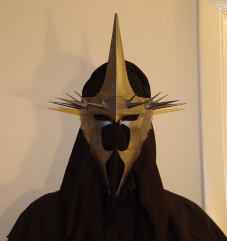 Nazgul Costume – Mask 3D Printer Model Download Free STL File - 3axis.co