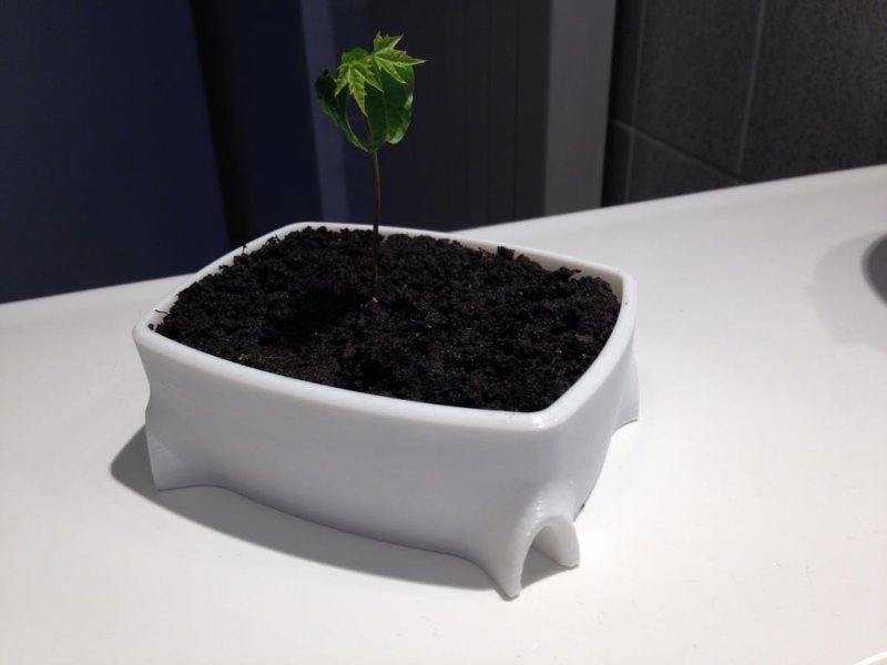 Bonsai Pot 3D Printer Model Download Free STL File - 3axis.co