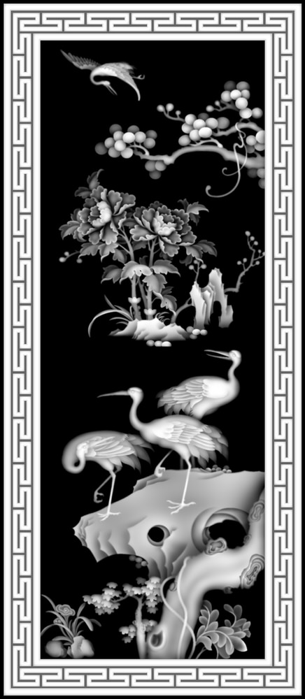 Birds Scenery Grayscale Image Bitmap (.bmp) format file free download ...