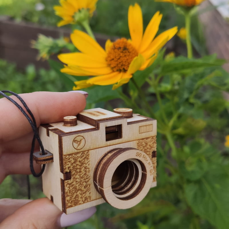 Laser Cut Camera Free Vector cdr Download - 3axis.co