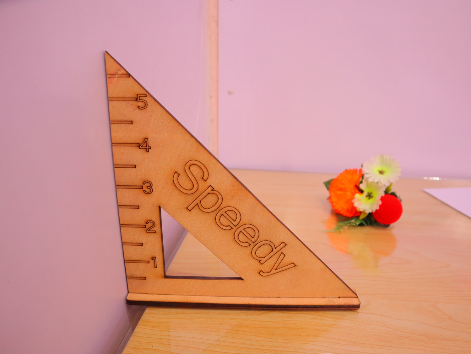 Laser Cut Speed Square 6mm SVG DXF CDR AI PDF Free Download - 3axis.co