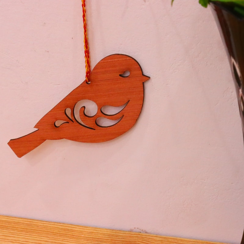 Laser Cut Bird Sparrow Shape Template SVG DXF CDR AI PDF Free Download ...