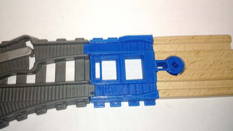 TrackMaster To Wooden Track Adapter 3D Printer Model Download Free STL ...