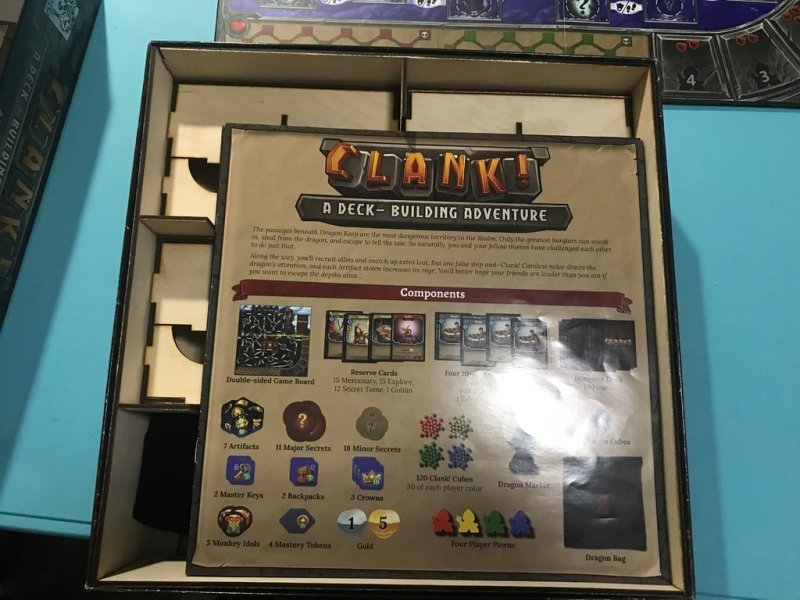 Laser Cut Clank! Board Game Insert Free Vector Download - 3axis.co