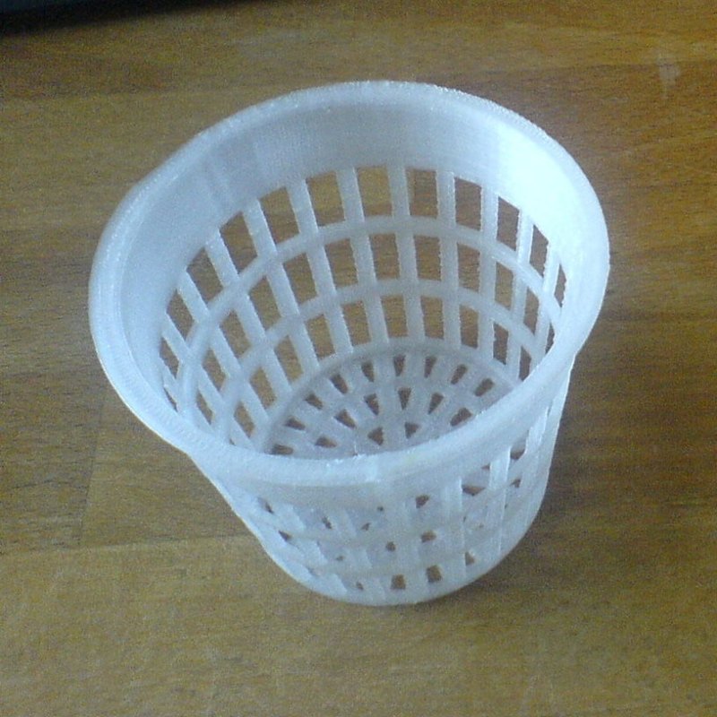 Parametric Net Pot / Net Cup For Hydroponics / Aeroponics / Fogponics ...