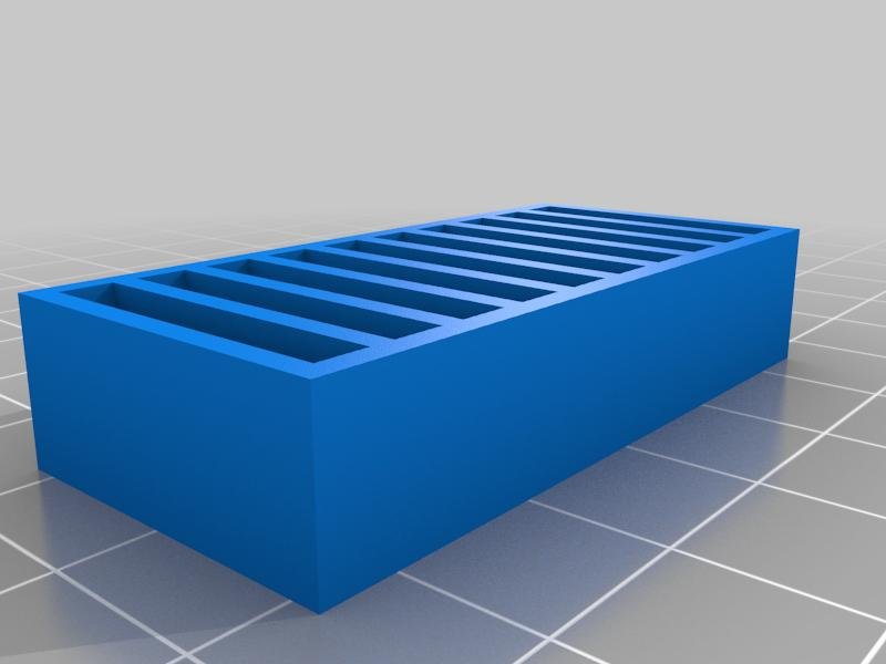 CR2032 Coin Battery Box 3D Printer Model Download Free STL File - 3axis.co