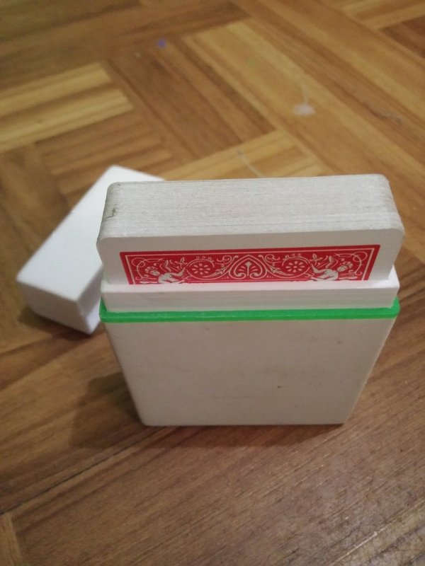 Playing Card Box 3D Printer Model Download Free STL File - 3axis.co