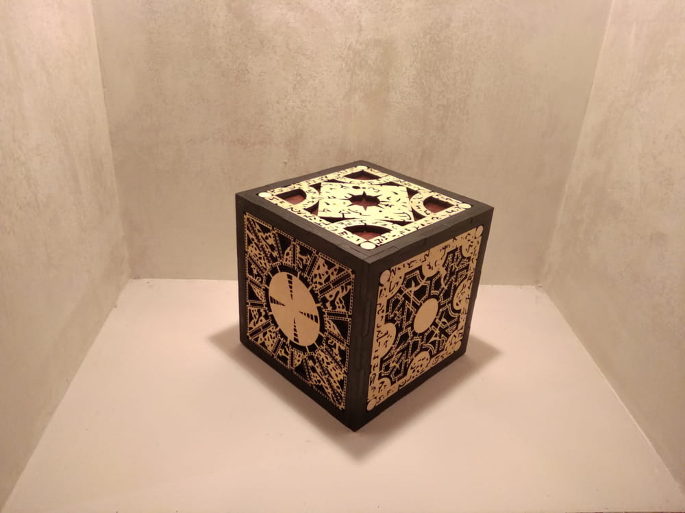 Laser Cut Hellraiser Cube DXF File Free Download - 3axis.co