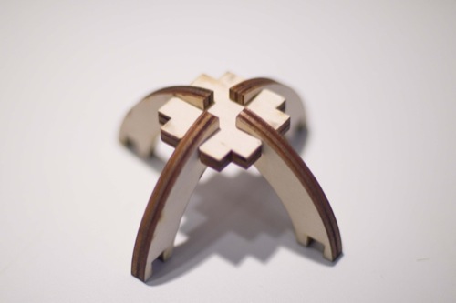 Laser Cut Press-Fit Construction Kit DXF File Free Download - 3axis.co