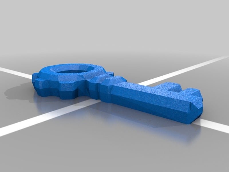 Small Zelda Key 3D Printer Model Download Free STL File - 3axis.co