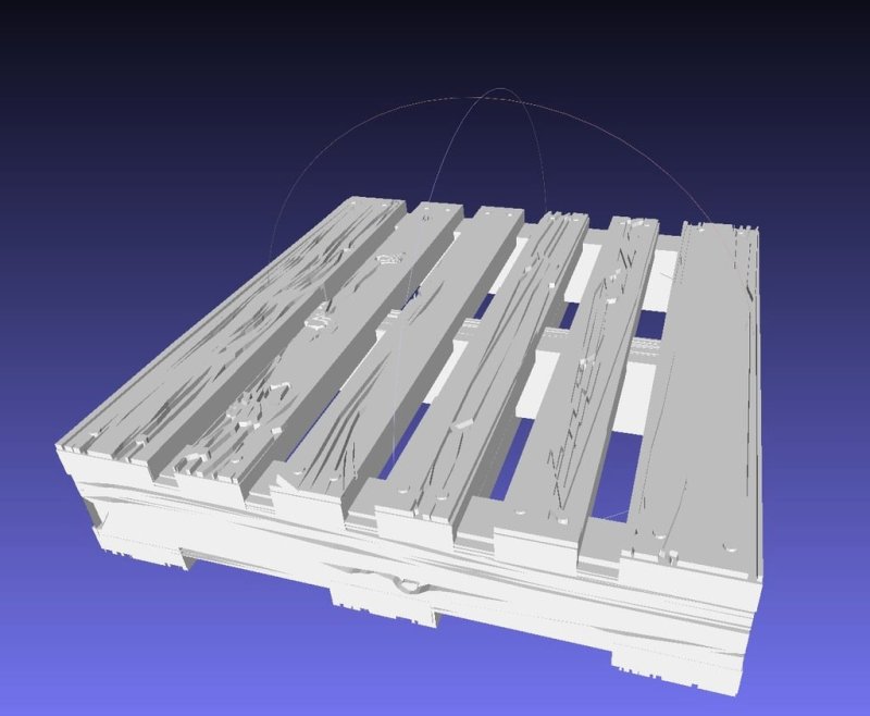 Pallet; Etched – 50mm X 50mm 3D Printer Model Download Free STL File ...