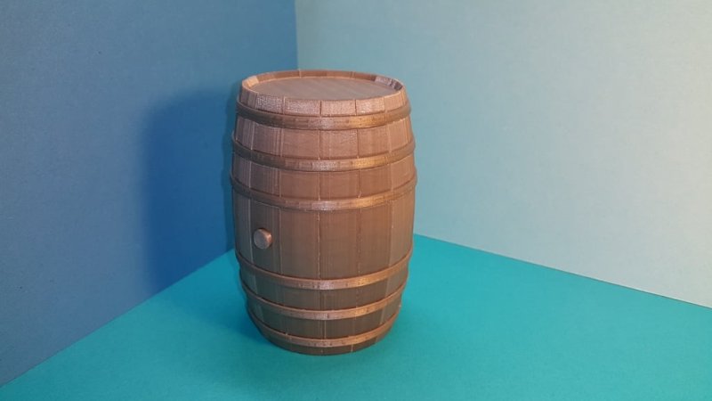 Tonneau – Puzzle – Barrel BORDEAUX – Option Tirelire – Piggy Bank 3D ...