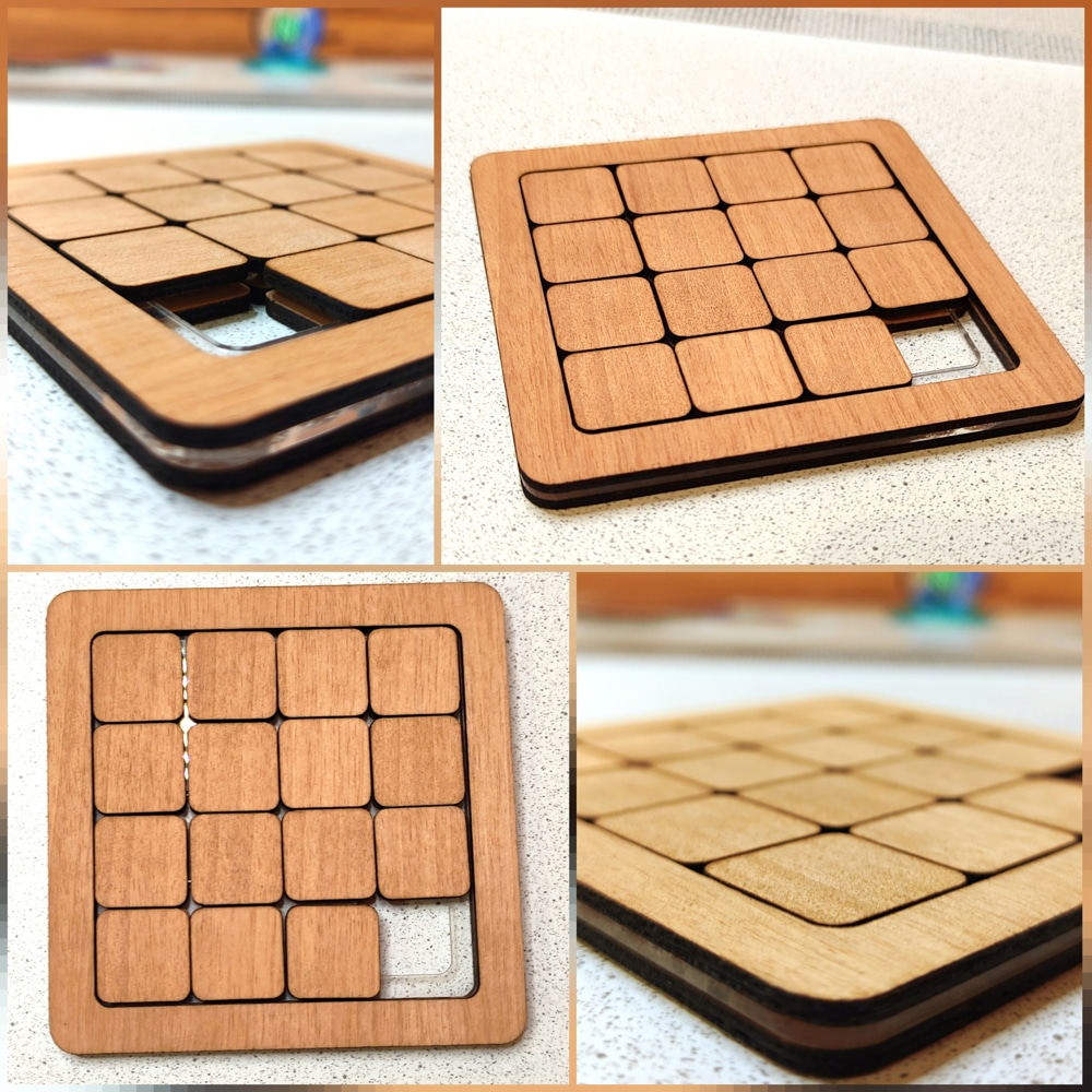 Laser Cut Fifteen Puzzle Game Free Vector Cdr Download 3axis co