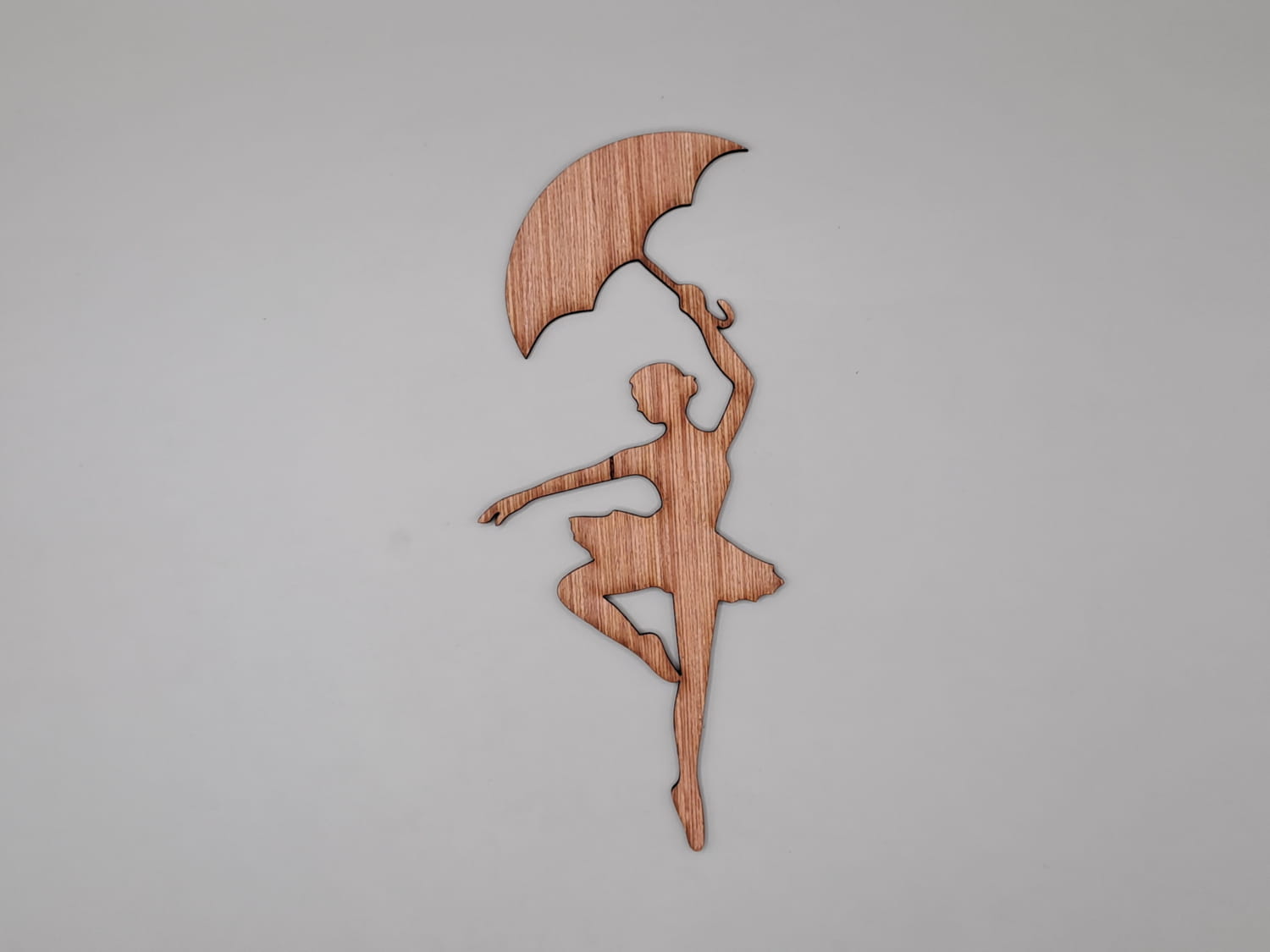 Laser Cut Dancing Girl Shape Unfinished Wood Cut Out Craft SVG DXF CDR ...