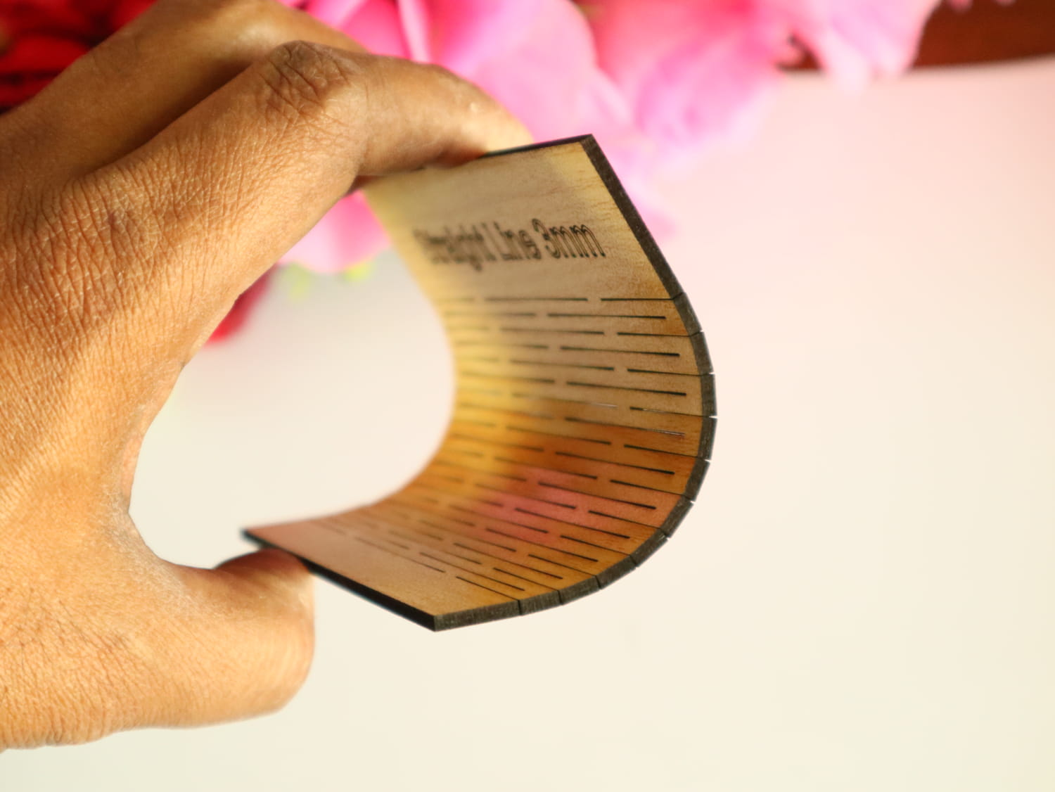 Laser Cut Living Hinge Pattern Straight Line 3mm SVG DXF CDR AI PDF ...