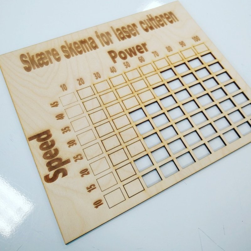 Laser Cutting Chart Free Vector Download - 3axis.co