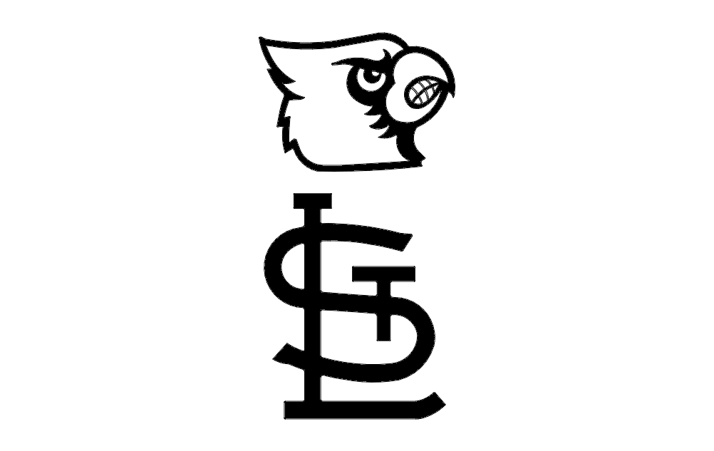Cardinals dxf File Free Download - 3axis.co