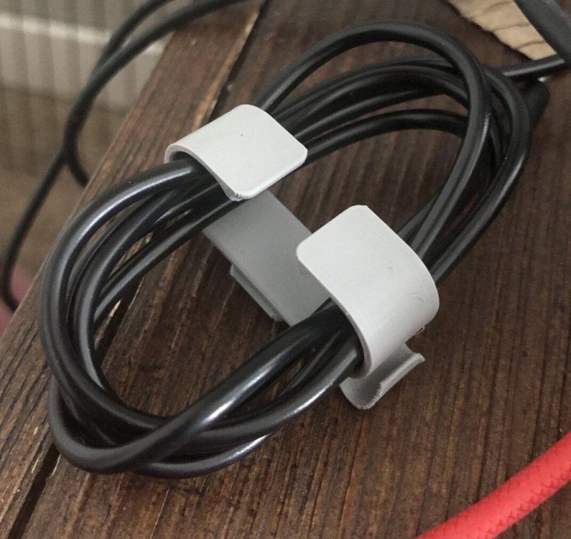 Stackable Cable Clips – Downsized 3D Printer Model Download Free STL ...