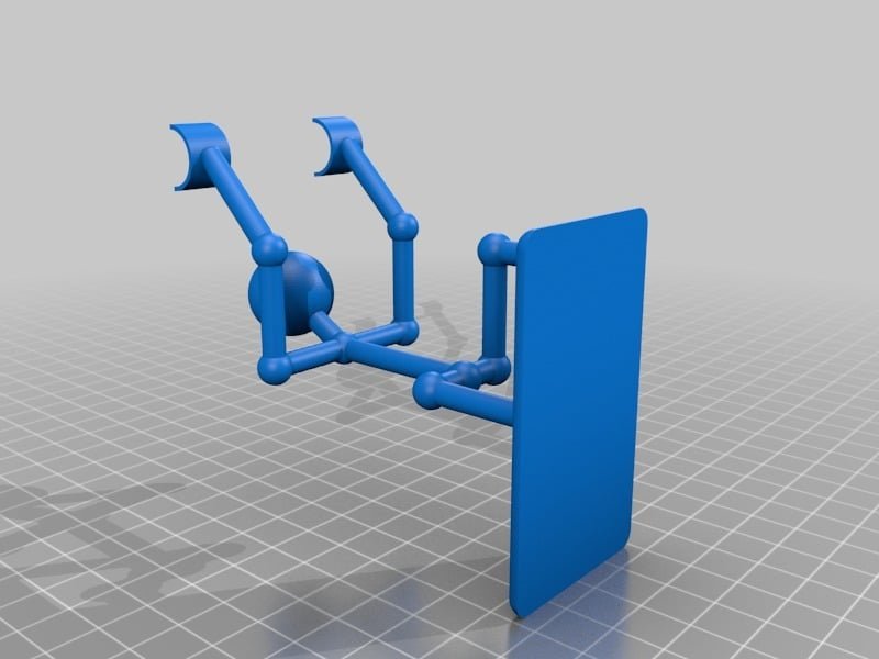 Kneeling Stick Figure Pen Holder 3D Printer Model Download Free STL ...