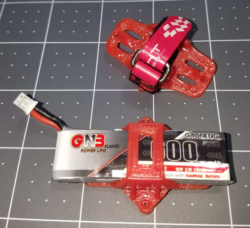 TinyHawk Battery Holder Strap 3D Printer Model Download Free STL File ...
