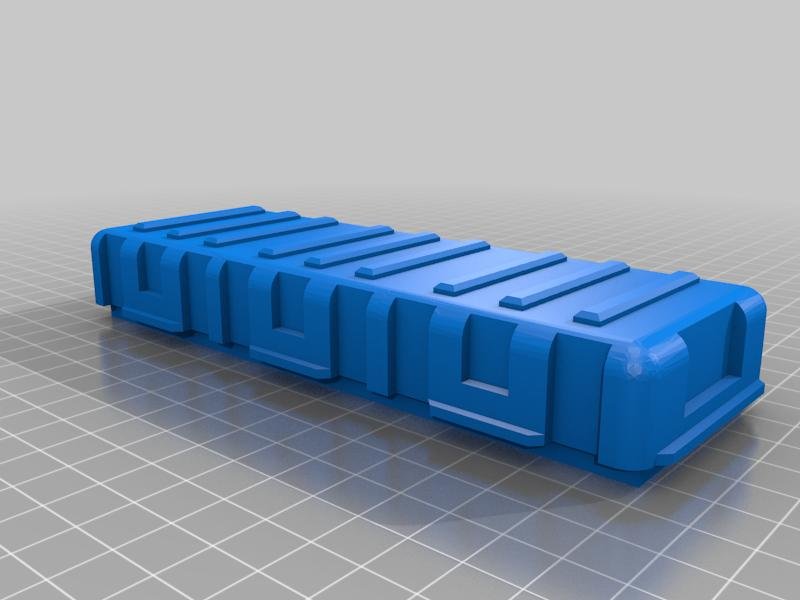 1/10 Ammo Box 3D Printer Model Download Free STL File - 3axis.co