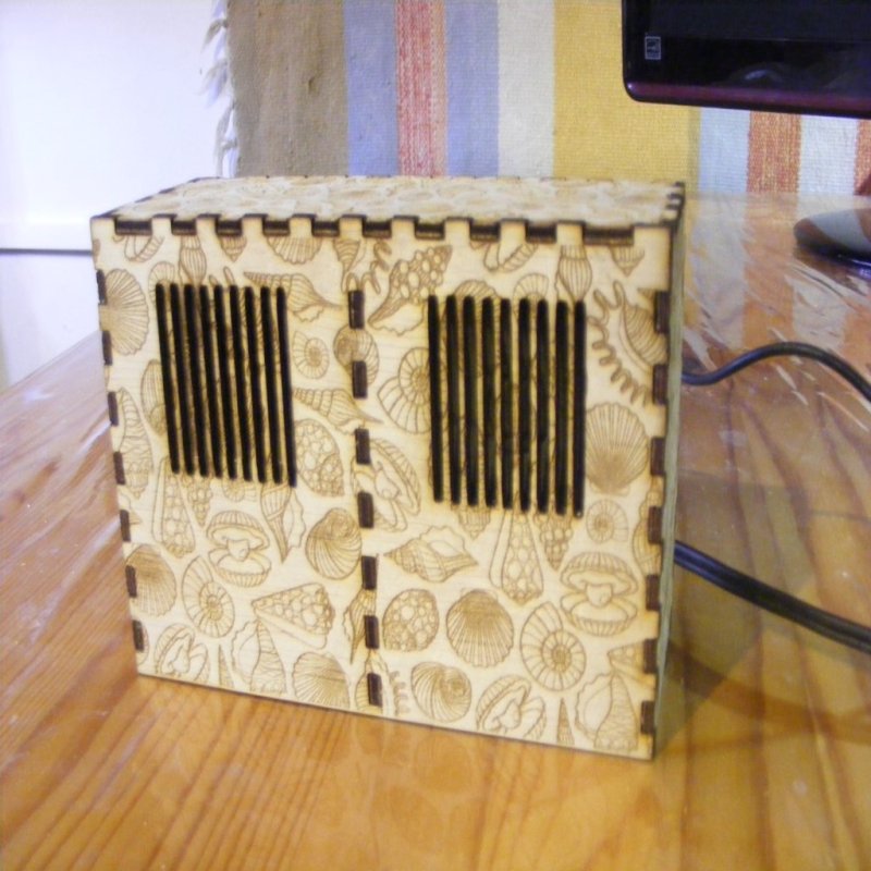 Laser Cut Speakers From Recycled Parts Free Vector Download - 3axis.co