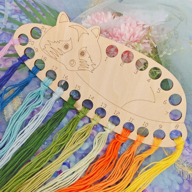 Laser Cut Cross Stitch Thread Organizer Embroidery Floss Organizer Free ...