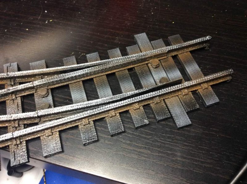 Turnout For Garden Railway Track System 32mm 3D Printer Model Download ...