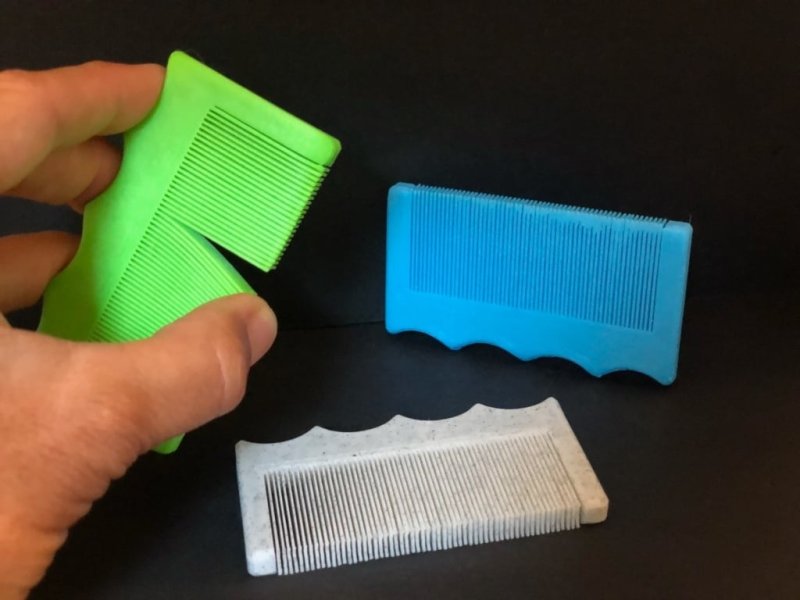 Calming Comb 3D Printer Model Download Free STL File - 3axis.co