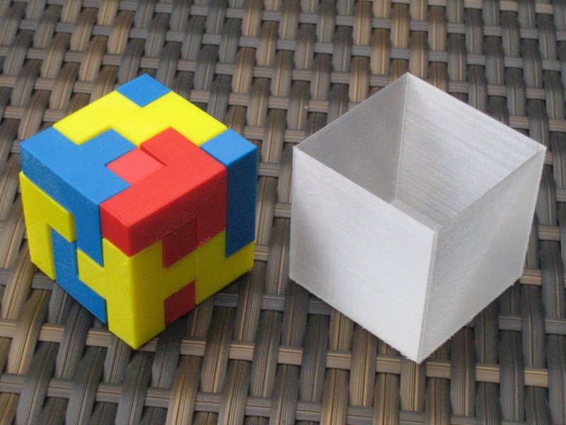 Bedlam Cube 3D Printer Model Download Free STL File - 3axis.co