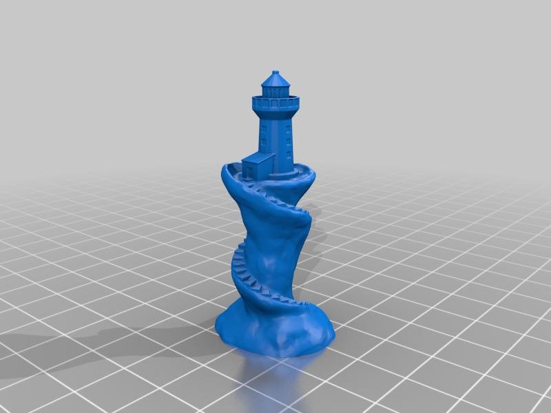 Lighthouse 3D Printer Model Download Free STL File - 3axis.co