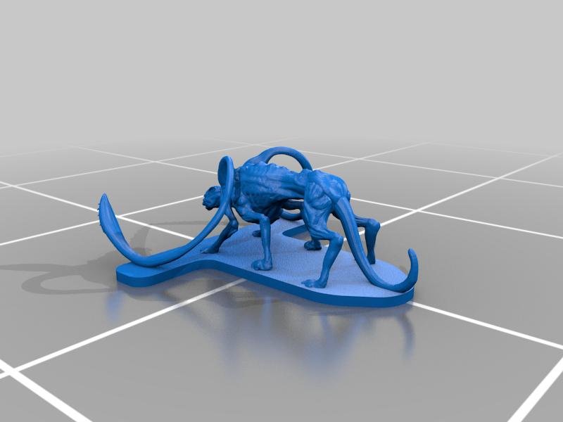 Displacer Beast 3D Printer Model Download Free STL File - 3axis.co