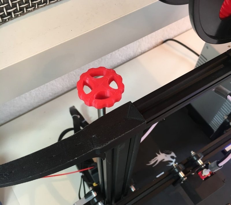 Creality Ender 3 / Ender 3 Pro / Cr-10 Z-Axis Knob 3D Printer Model Download Free STL File ...