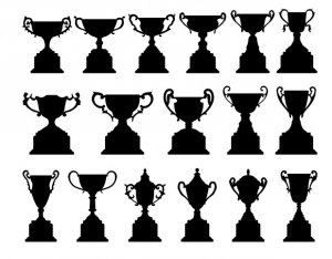 Trophies Free DXF Files & Vectors - 3axis.co